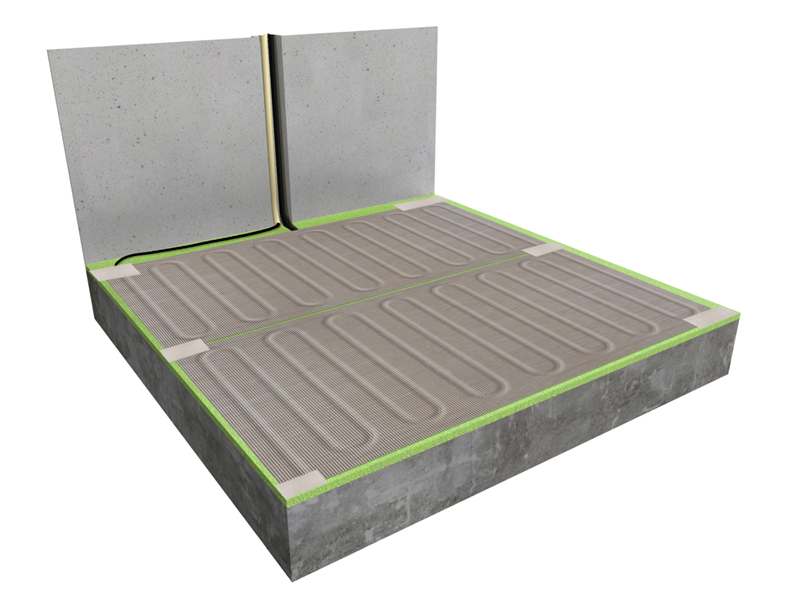 ALU-Mat Set 10m² / 1400 Watt Set met C16-thermostaat | Wit (inbouw ...